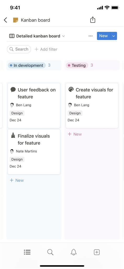 Notion Template Gallery Kanban Board