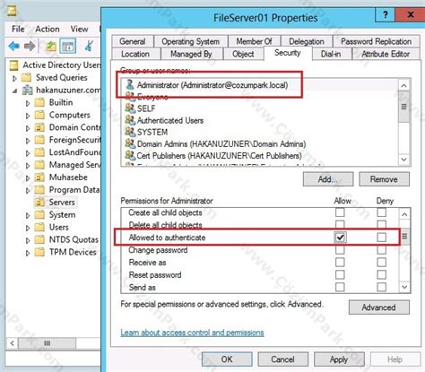 Active Directory Trust Relationships Bölüm 4 Kullanıcı İşlemleri Çözümpark