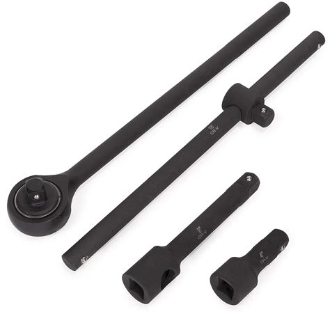 Stark Usa 27 Pieces Jumbo Impact Socket Set Sae And Metric Mm Combination 3 4