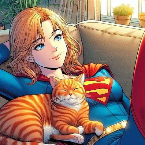 Supergirl And Streaky 12 By Elodtrebor On Deviantart