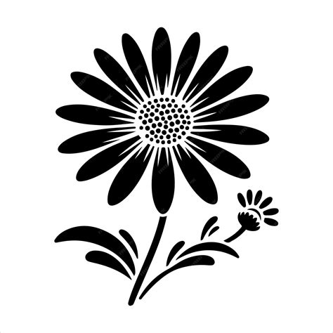 Premium Vector Daisy Flower Vector Art Illustration