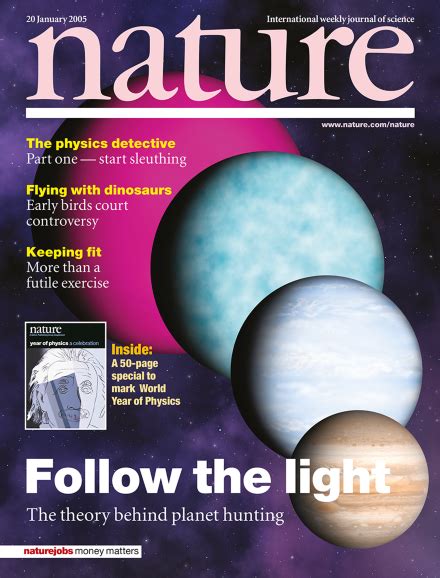 Volume 433 Issue 7023 20 January 2005