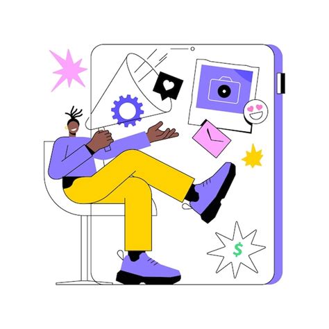 Premium Vector Digital Marketing Abstract Concept Vector Illustration