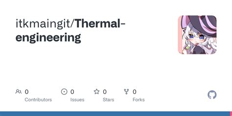 Github Itkmaingit Thermal Engineering