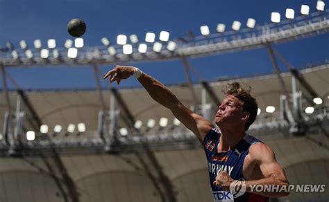 땀의 결실2023 부다페스트 세계육상선수권대회 연합뉴스