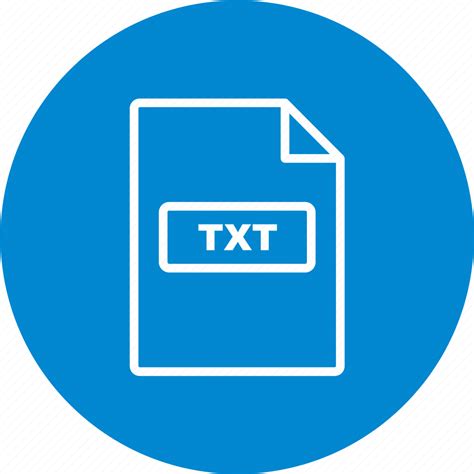 Txt File Format Icon Download On Iconfinder
