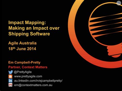impact mapping making an impact over shipping software pretty agile