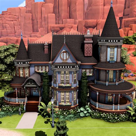 Victorian Manor Ii The Sims 4 Rooms Lots Curseforge
