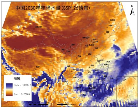 Cimp6中国未来气候情景逐年数据集