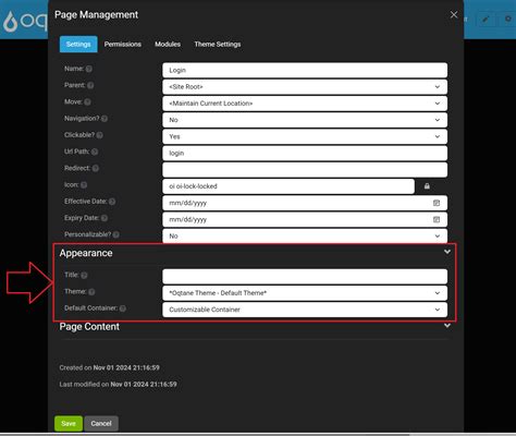 Page Management Oqtane Docs Apis And More For The Modular Blazor Application Framework