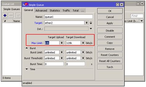 Manajemen Bandwidth Menggunakan Simple Queue Di Mikrotik