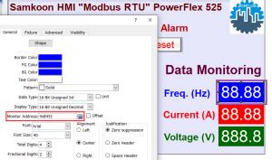 Samkoon HMI Modbus RTU PowerFlex Tutorial Plc Com