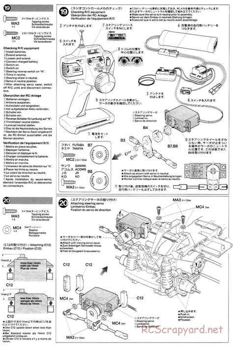 Tamiya M 03l Chassis Cutdown Manual • Rcscrapyard Radio