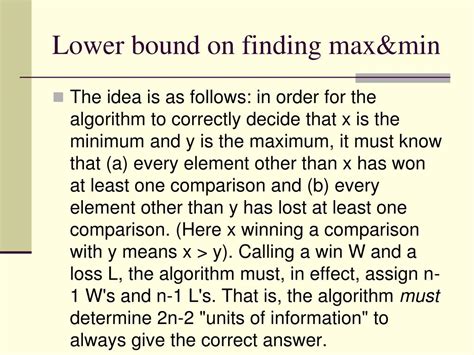PPT Lecture 12 Lower Bounds PowerPoint Presentation Free Download ID 5743074