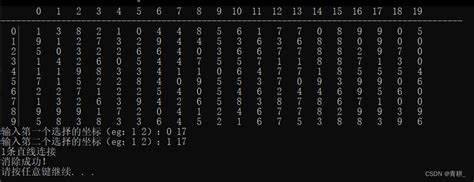 连连看（南航2022数据结构课设第十二题）连连看先设计地图1 5表示不同的图案每种图案出现次数偶数生成地图后任意 Csdn博客