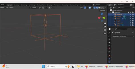 transforms constrain scale rotation to two pivot points at vertices
