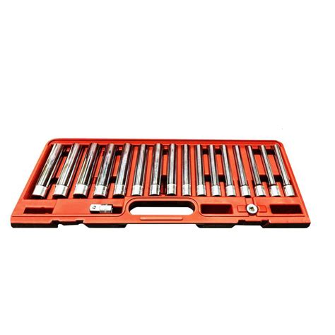 17 Pc Deep Metric Socket Set