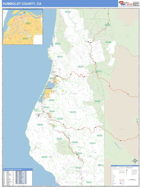 Humboldt County Rivers Maps