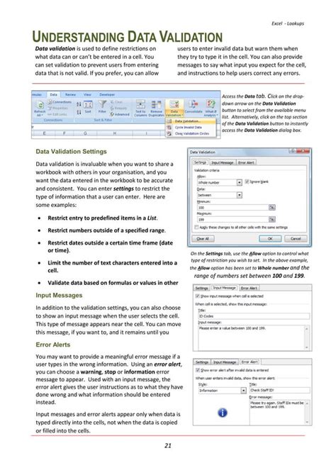 Excel Vlookup And Hlookup Lecture Notes All Excel Vlookup Notes Pdf