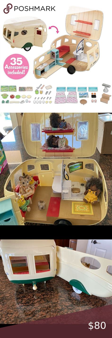 Calico Critters Caravan Camper And Critters Critter Calico Caravan