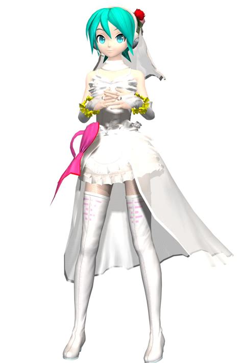 Hatsune Miku White Dress Project Diva Fotos De Miku Fotos De Hatsune Miku Imagenes De