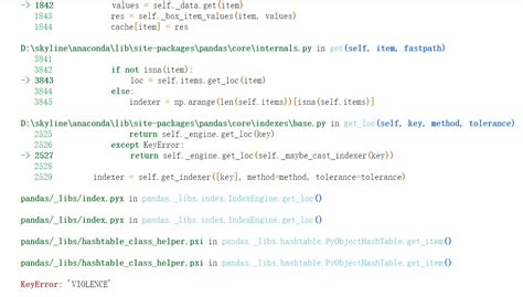 Python 3x How To Solve The Keyerror When I Load A Csv File Using Pandas Stack Overflow
