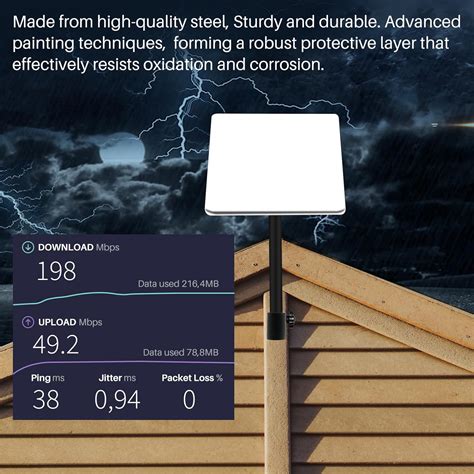 Starlink Mounting Kit Heavy Duty Starlink Wall Mount Starlink Pole