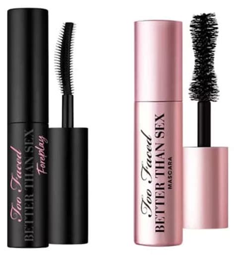 Too Faced Travel Size Foreplay And Better Than Sex Primer And Mascara Set £1072 At Boots