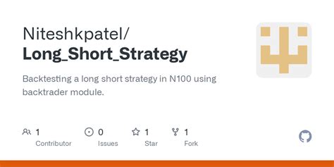 Longshortstrategyreadmemd At Main · Niteshkpatellongshort