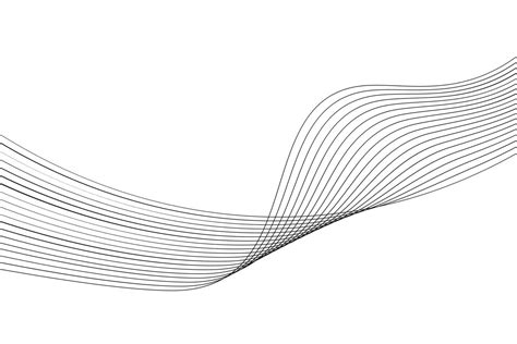 Abstract Line Wave Element White Background Wave Line Element 13374164 Vector Art At Vecteezy