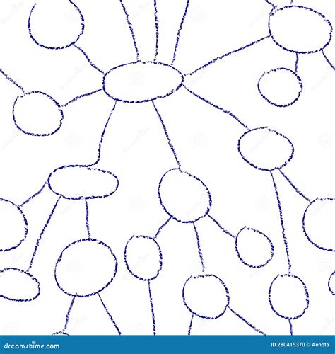 Continuous Mlm Structure Pattern Stock Vector Illustration Of Product Membership 280415370