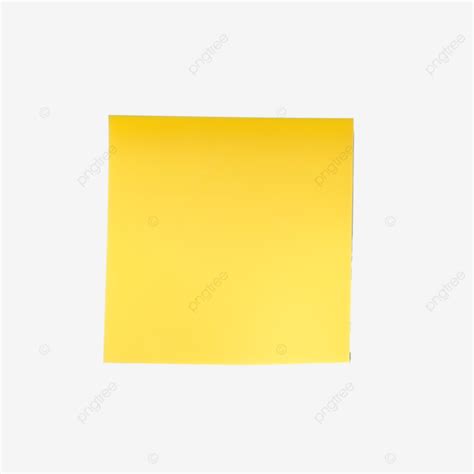사각형 노란색 스티커 메모 알림 사무실 메모 라벨 문구 노트 알림 상표 Png 일러스트 및 이미지 에 대한 무료 다운로드 Pngtree