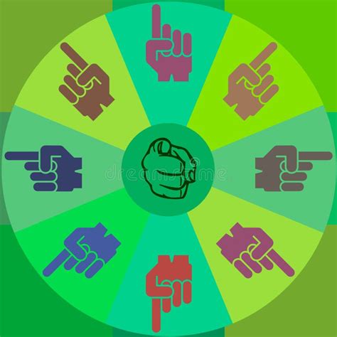 Hand Gesture Stock Vector Illustration Of Vector Variety 46329990