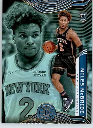 2021 22 Panini Illusions 184 Miles Mcbride Rc Rookie New York Knicks Basketball Nba