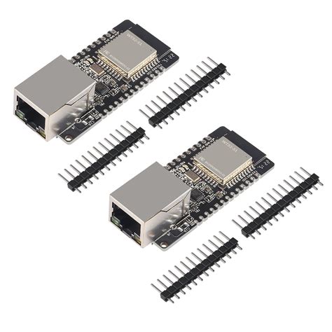 Buy 2 Pack WT32 ETH01 ESP32 Module Ethernet WiFi Bluetooth Development