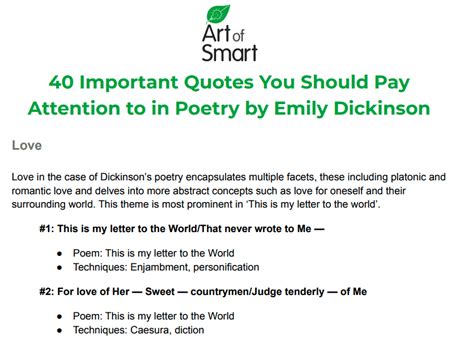 40 Important Quotes In Poems By Emily Dickinson Art Of Smart