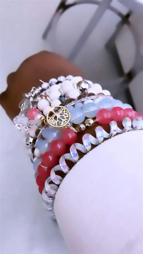 Beaded Bracelets Crystal Bead Jewelry Body Jewelry Diy Beaded Bracelets