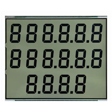 TN LCDSegment Display Custom Display Lcd Display Tester Small Lcd Display Mechanical Segment