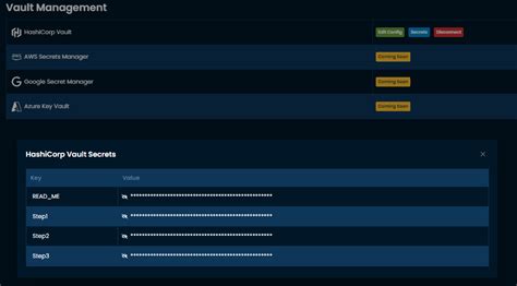 Hashicorp Vault Integration Documentation Keyrunner Documentation