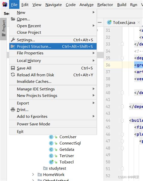 Mysql指定数据导出到指定execl表 案例解读——javaideajavamysql 映射ex Csdn博客