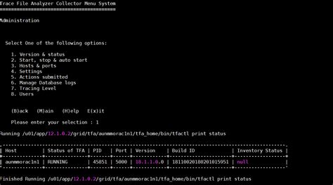 Trace File Analyzer 1811