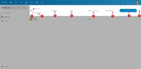 How To Add A New User Account Allsync