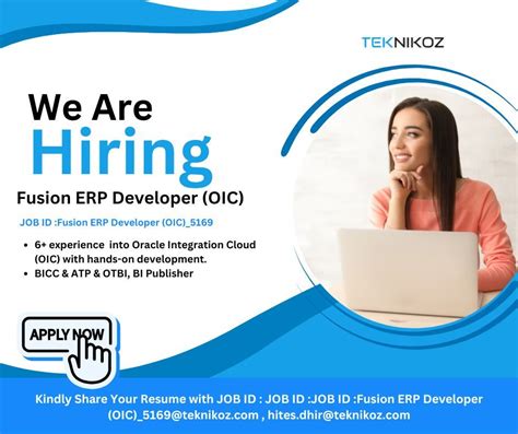 Teknikoz On Linkedin Hiring Jobopportunity Erpdeveloper Fusionerp