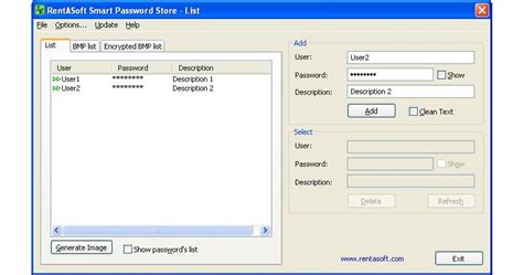 Smart Password Store Rent Software