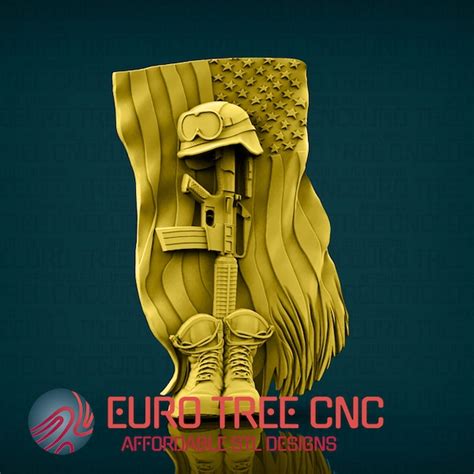 Military 3d Stl Files Cnc Router Etsy