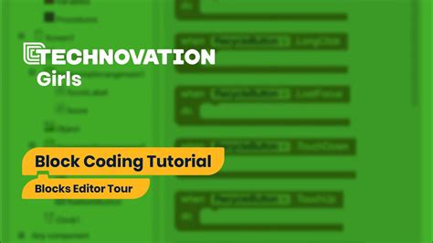 Проектирование и кодирование с помощью App Inventor Technovation Girls