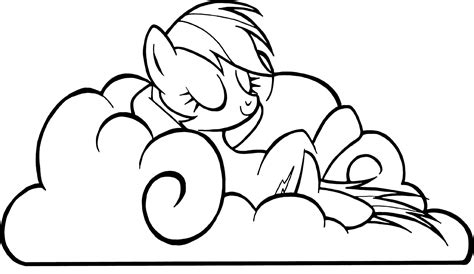 Rainbow Dash Coloring Pages Printable Coloring Pages Free