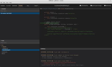 Software Rec Is There A Usable Gui Front End To Git On Linux Unix