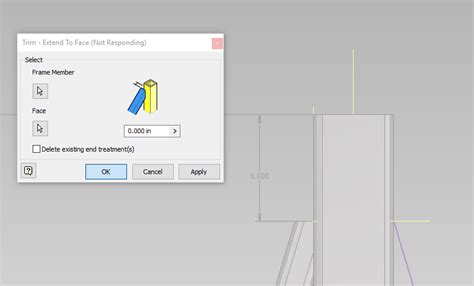 Inventor Freezing During Frame Generator Round Tube Notching Autodesk