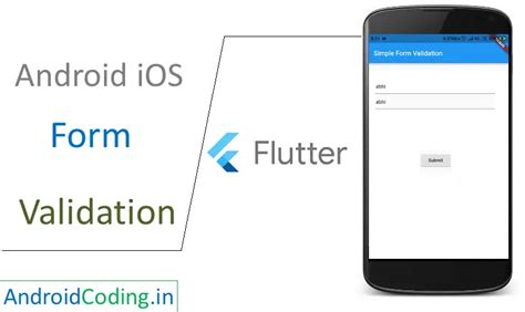 Flutter Form Validation Tutorial Flutter Form Example